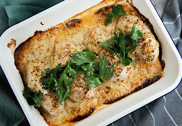 Crème Fraîche Crusted Chicken by Everyday Gourmet | Bulla