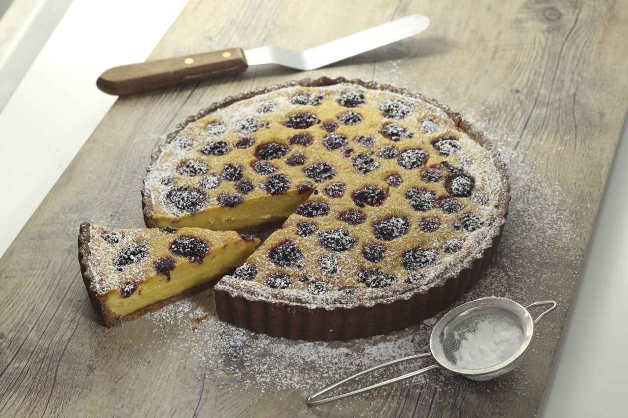 Kirsten Tibballs' Baked Berry Cream Tart | Bulla