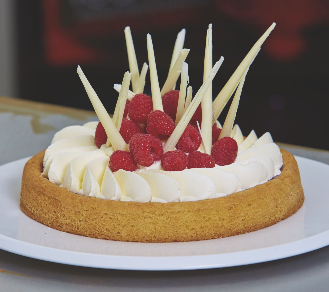 Kirsten Tibballs' Raspberry Cream Tart | Bulla